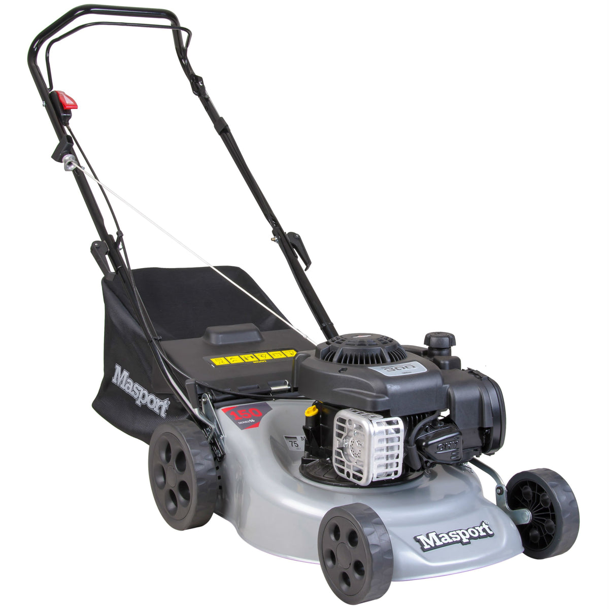 Masport 150 ST Combination Hand-Propelled Petrol Lawnmower — MowDirect